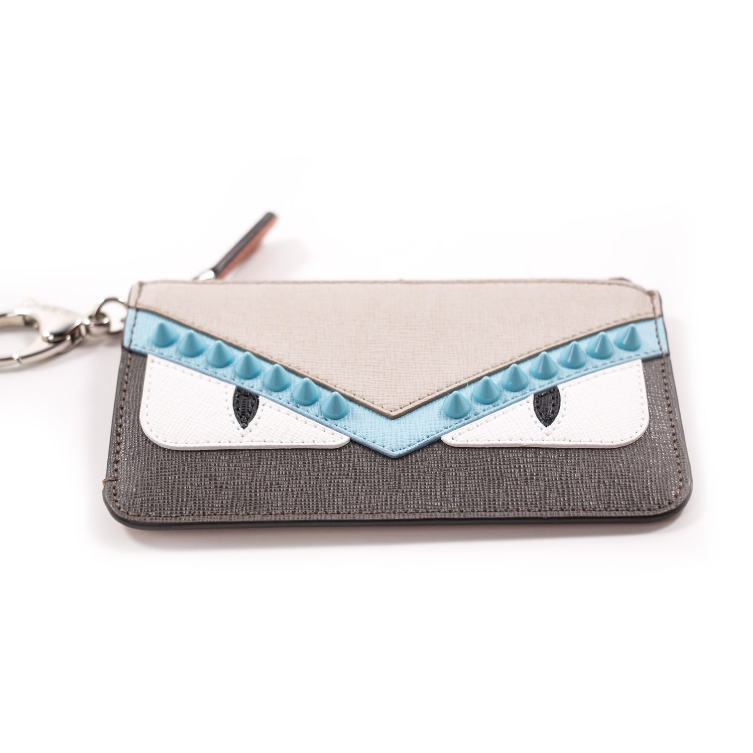 Fendi Monster Vitello Elite Leather Key Case Accessories Fendi - Shop ...