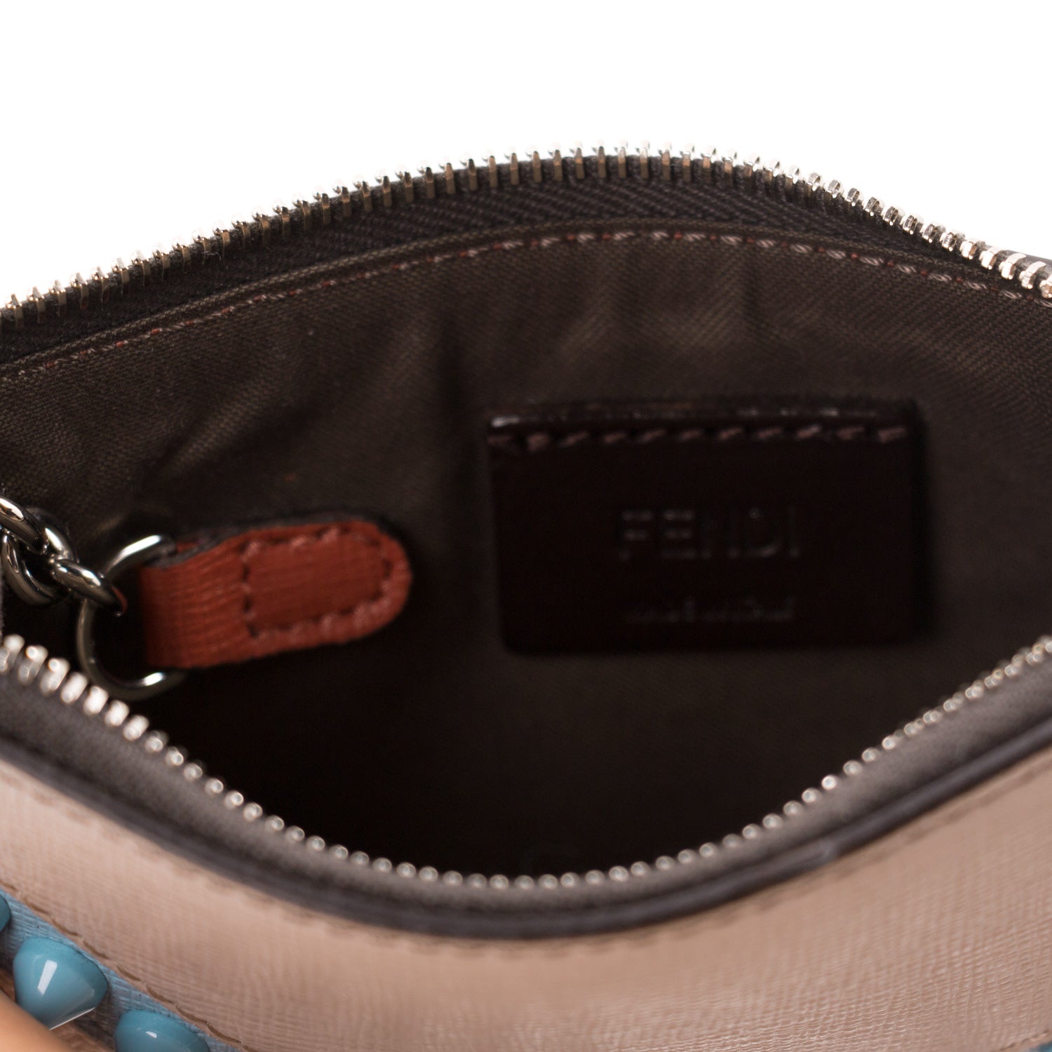 Fendi Monster Vitello Elite Leather Key Case Accessories Fendi - Shop ...